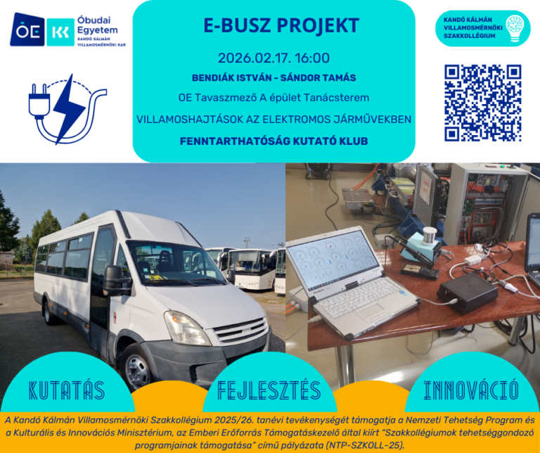 E-busz projekt bemutatkozása – KKVSZ